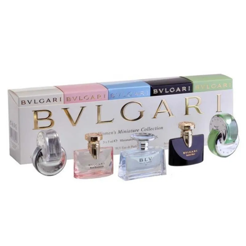 Bvlgari Women 5pcs 5ML Mini Set