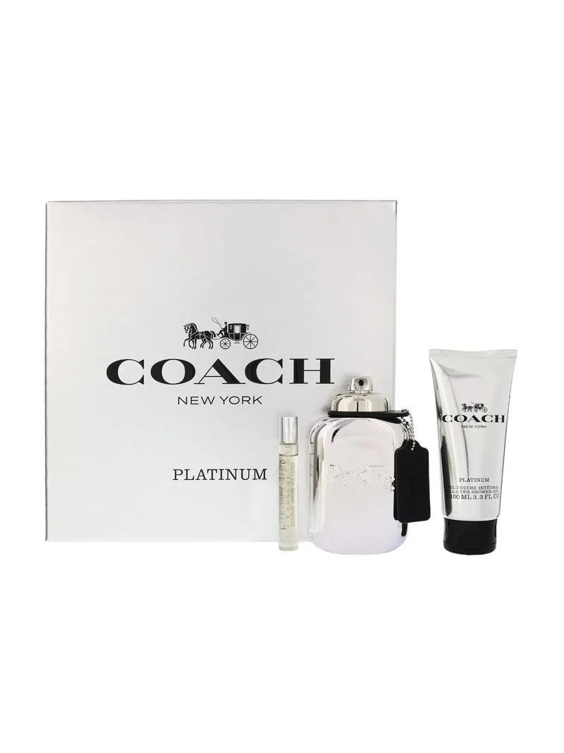 Buy Coach Platinum Men Eau De Parfum 100ML Set Online in Sharjah