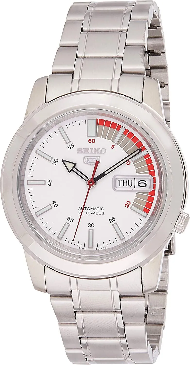 Seiko Men Quartz Watch, Analog Display And Stainless Steel Strap SKKK25K1