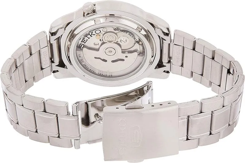 Seiko Men Quartz Watch, Analog Display And Stainless Steel Strap SKKK25K1