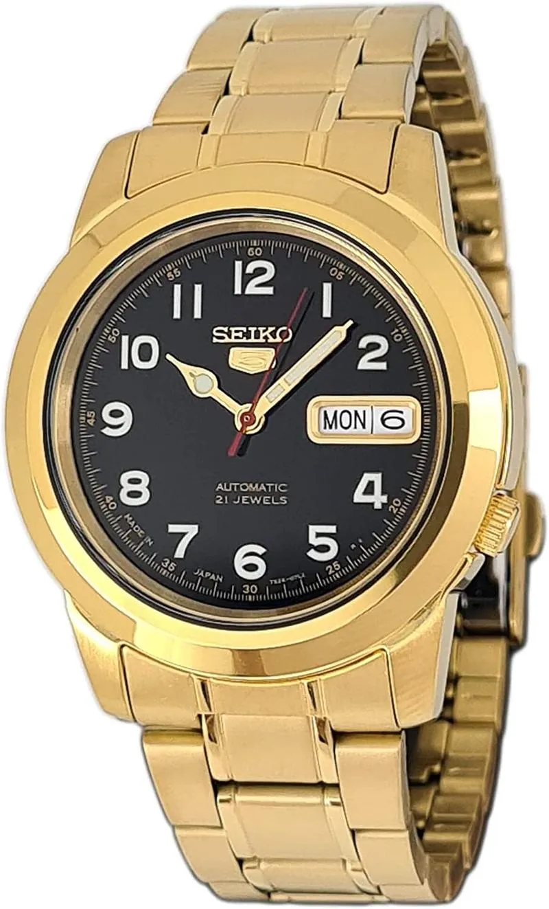 Seiko Men's Seiko 5 Automatic Watch With Analog Display And Stainless ...