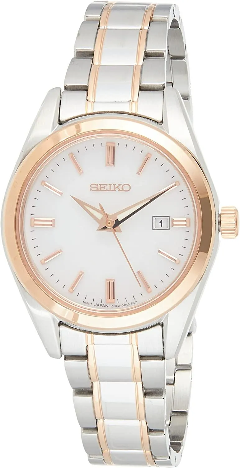 Seiko Neo Classic Stainless Steel Analogue Watch - SUR34P1 SUR634P1