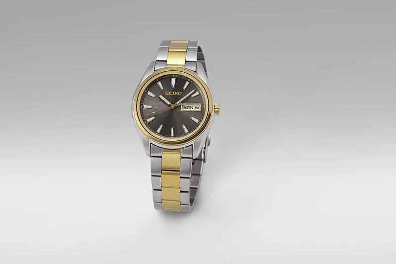 Seiko Women Analogue Japanese Quartz Watch with Stainless Steel Strap ...