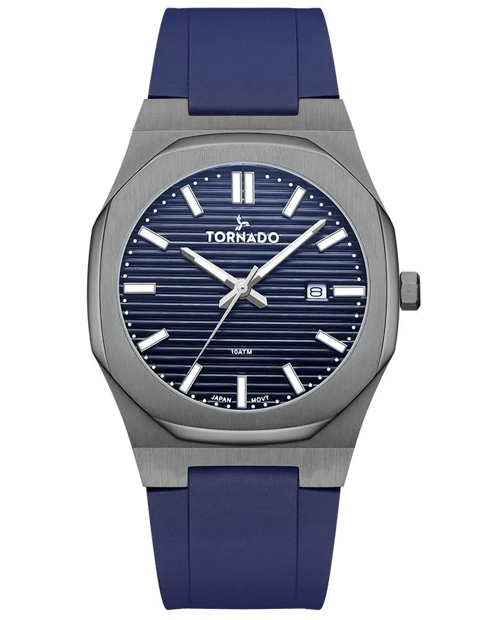 TORNADO SPECTRA Men's Analog Navy blue Dial Watch - T22002-XSNN