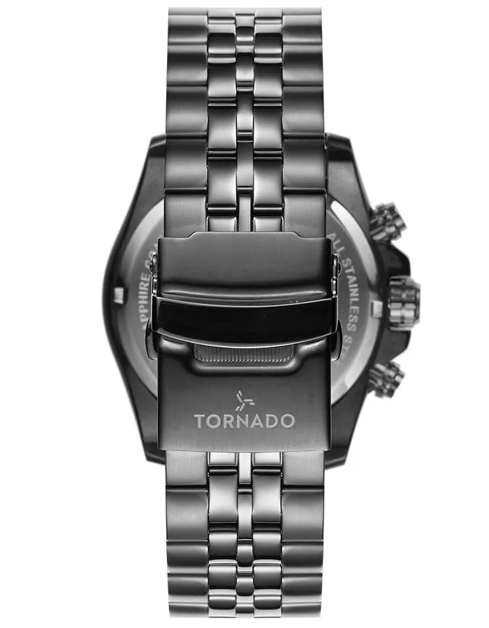 Tornado Spectra Men's Chronograph Blue Dial Watch - T3149B-XBXL